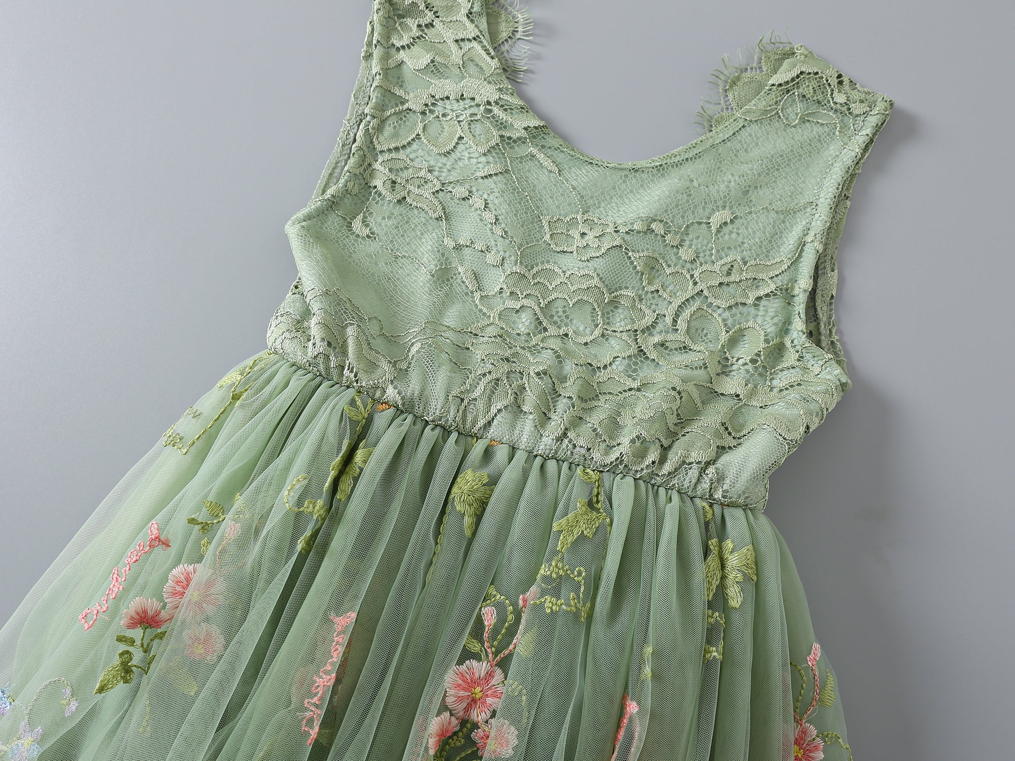 Blossom, the elegant flower girl floral dress for your special occasion ...