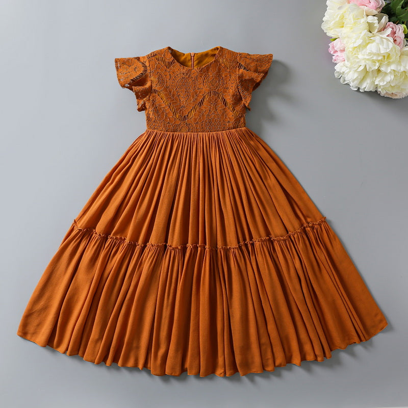 Classic Hazel Flower Girl Dress in Ivory Color – Nicolette's Couture