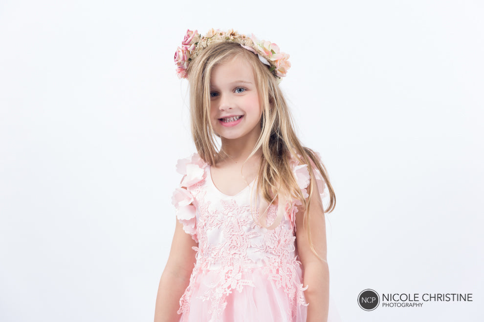 Gorgeous Shaelynn Flower Girl Dress – Nicolette's Couture