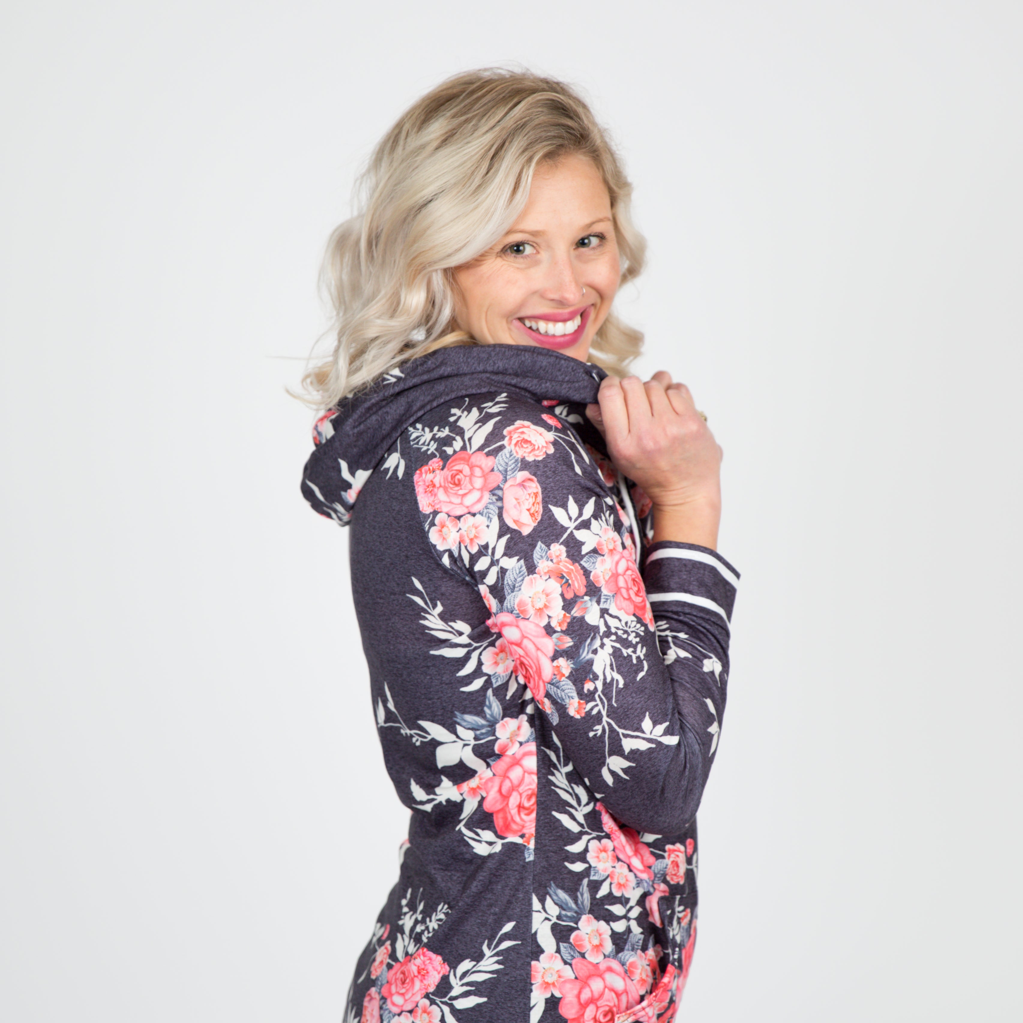 Nicolette's Signature Hoodie Skylar Floral – Nicolette's Couture