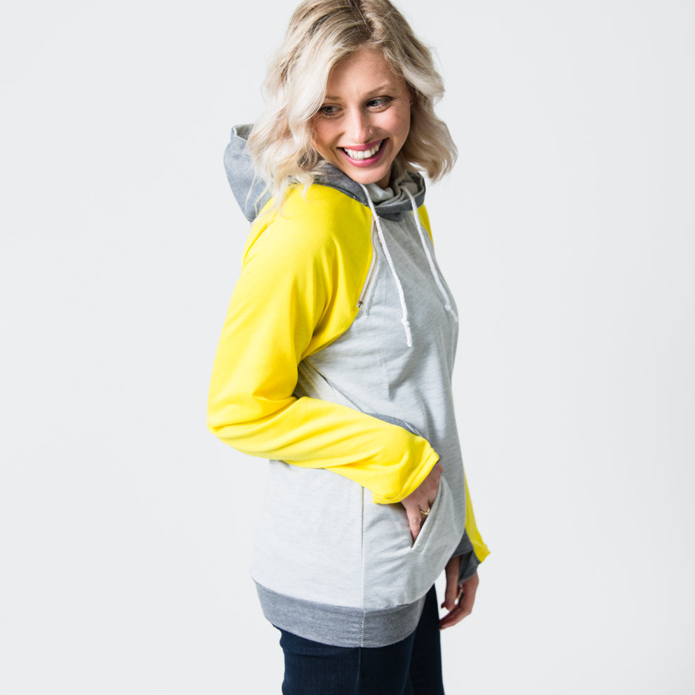 Nicolette's Signature Hoodie Neon Yellow – Nicolette's Couture